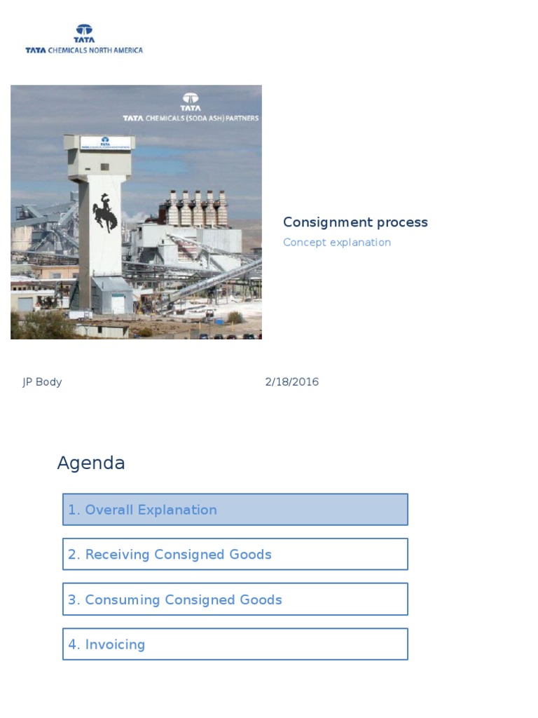 SAP Consignment Process | PDF | Inventory | Invoice