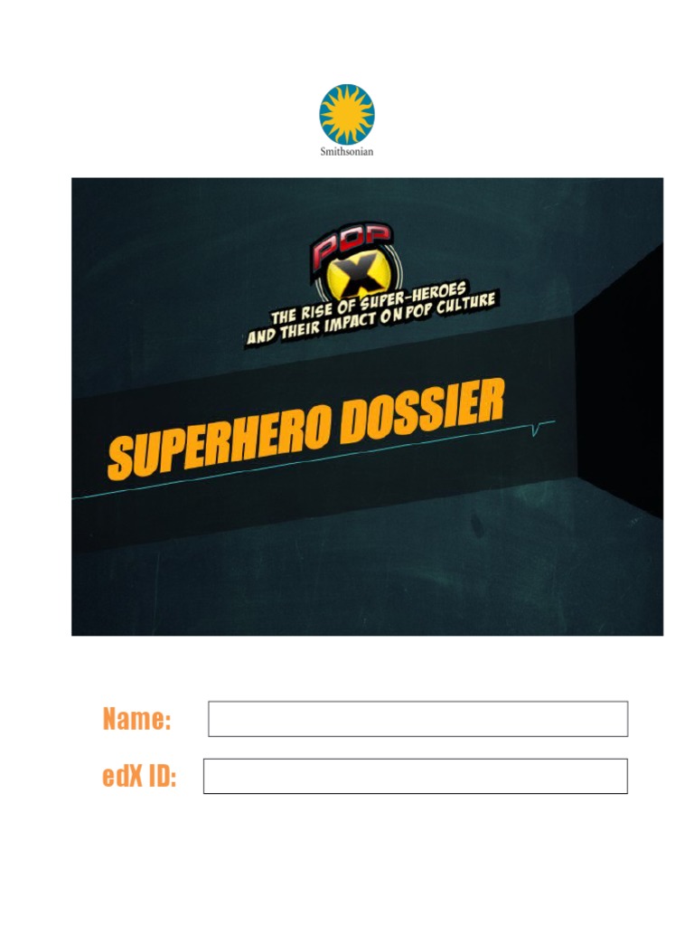 Creating Your Superhero Dossier | PDF | Superheroes | Mythology