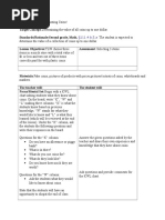 No David Lesson Plan | PDF | Educational Assessment | Lesson Plan