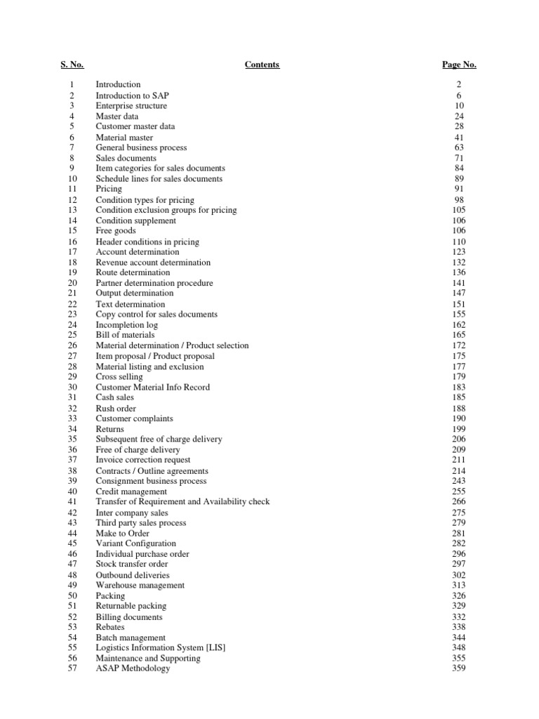 Sap Sd Configuration Guide Pdf Invoice Enterprise Resource Planning