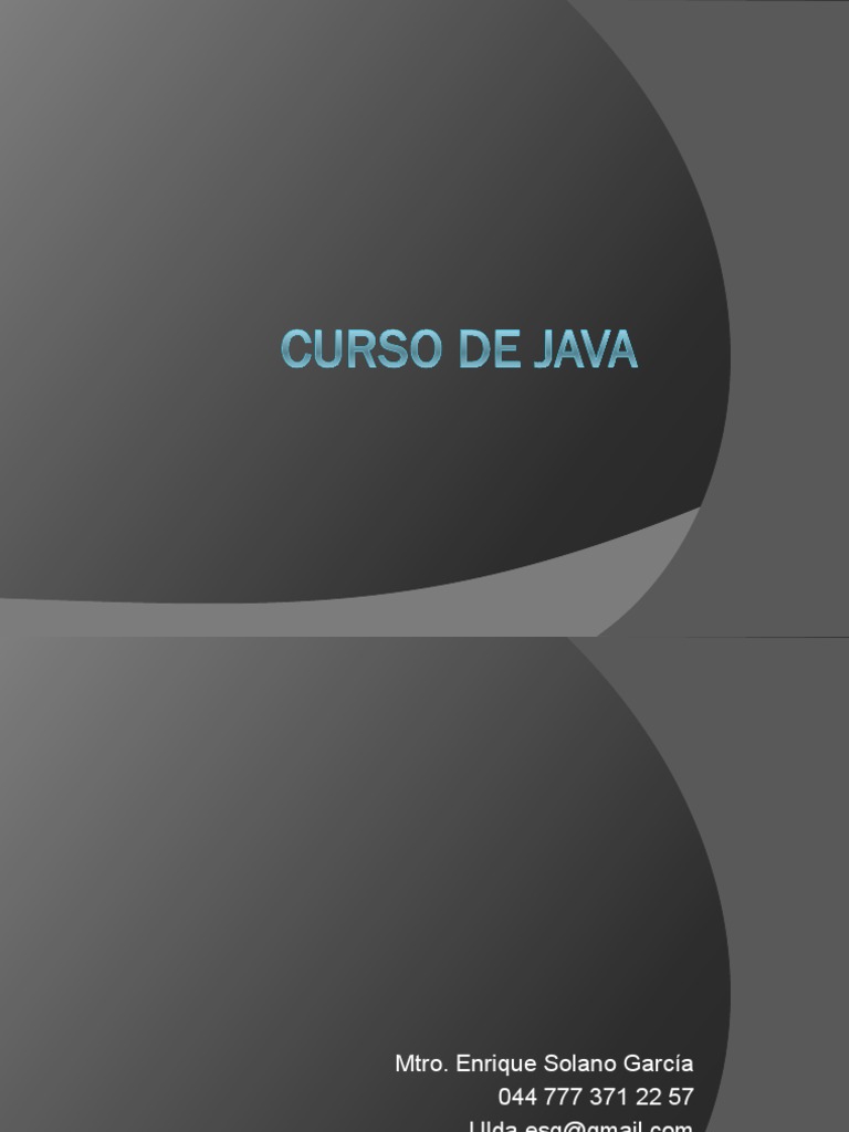 Teoria de Java | PDF | Programación orientada a objetos | Java (lenguaje de programación)