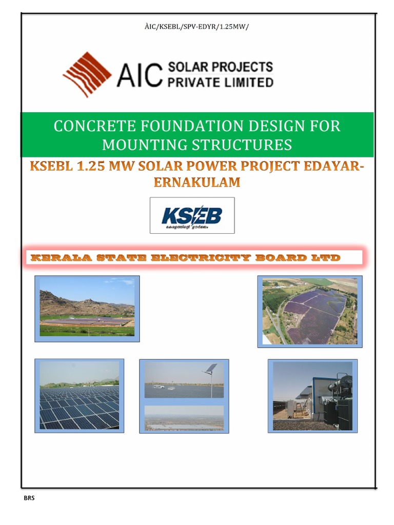 Concrete Foundation Design Pdf