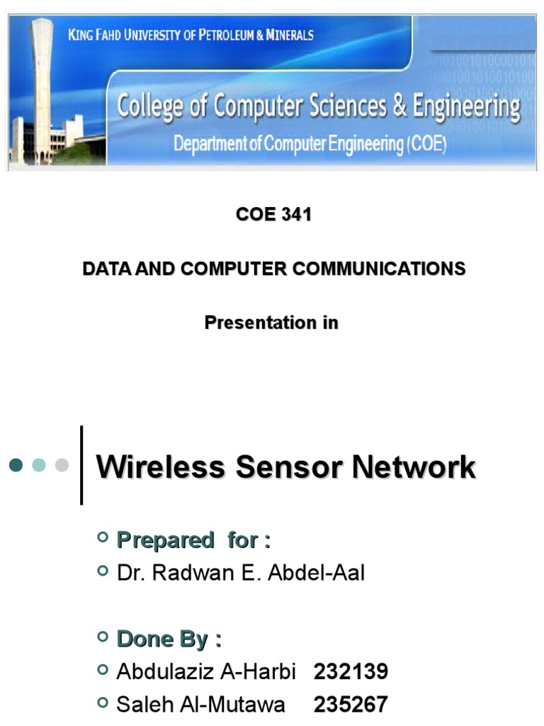 Wireless Sensor Network Wsn Pdf Wireless Sensor Network Telegraphy