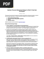 Aspen EDR for Heat Exchanger Design | PDF | Heat Exchanger | Heat