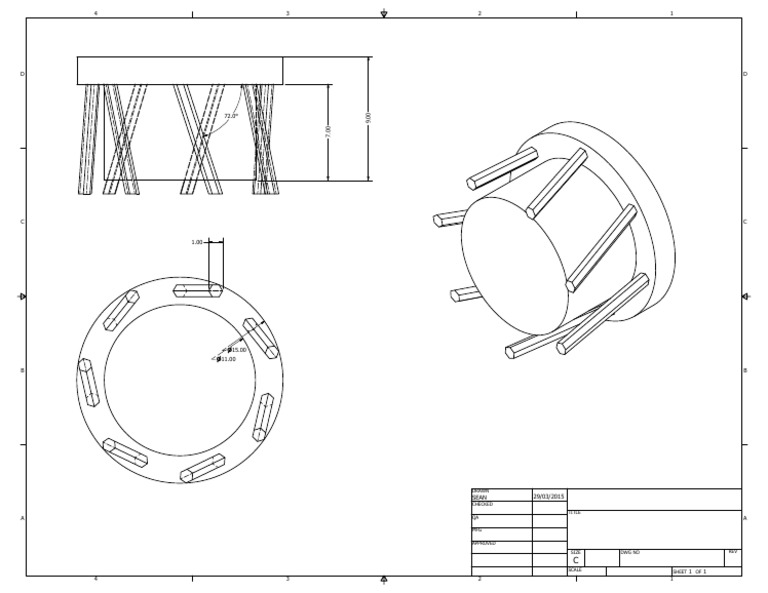 Manufacturing Drawing Approval Sheet | PDF