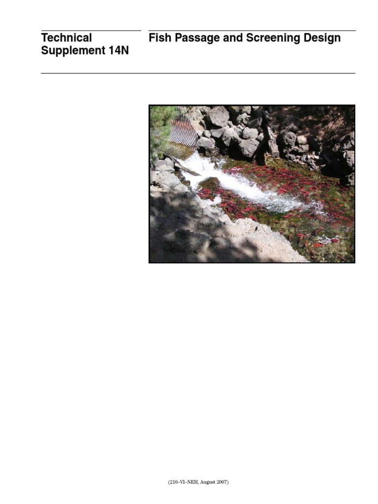 7372 Fish Pass Design | PDF | Rainbow Trout | Endangered Species Act Of ...