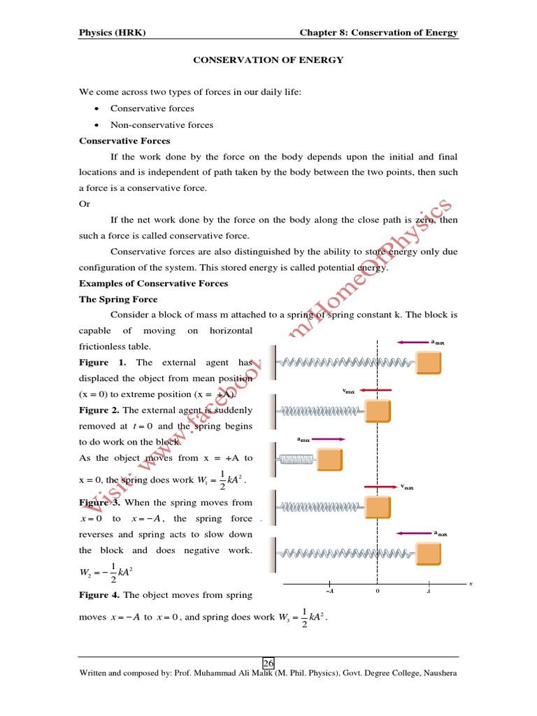 Understanding Conservation of Energy | PDF