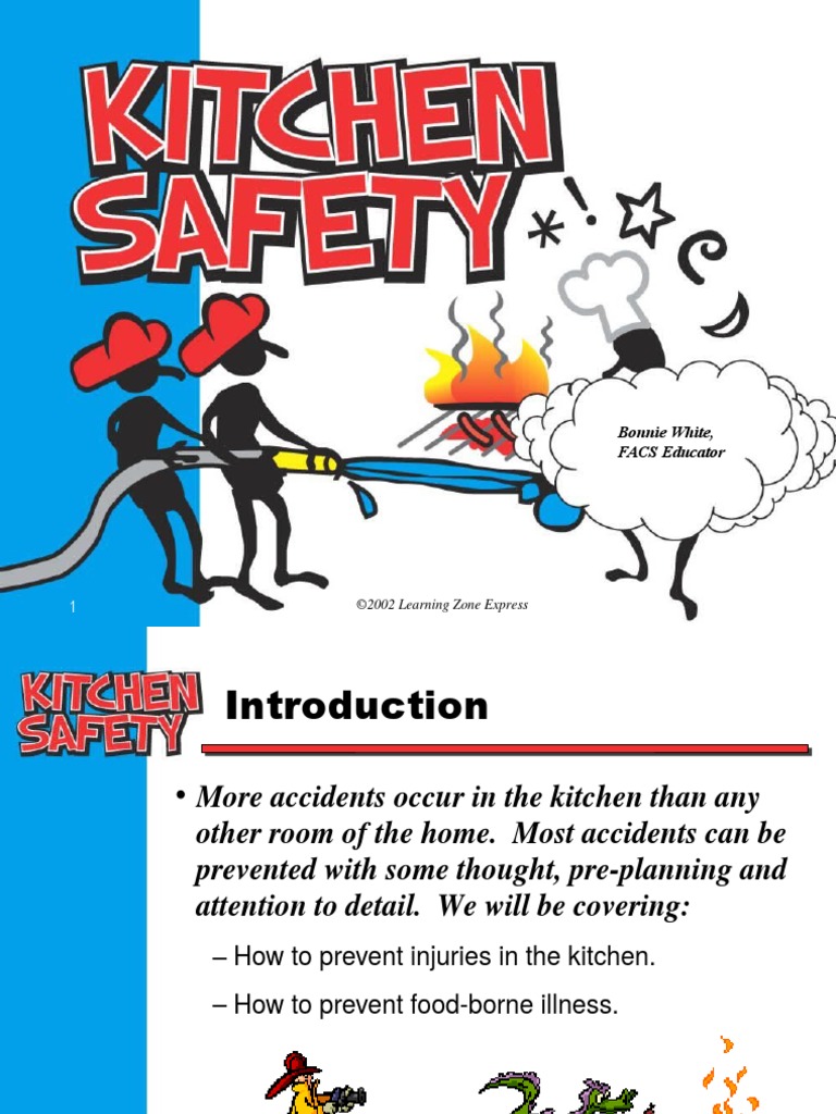 Kitchen Safety Power Point Updated | PDF | Cookware And Bakeware | Oven