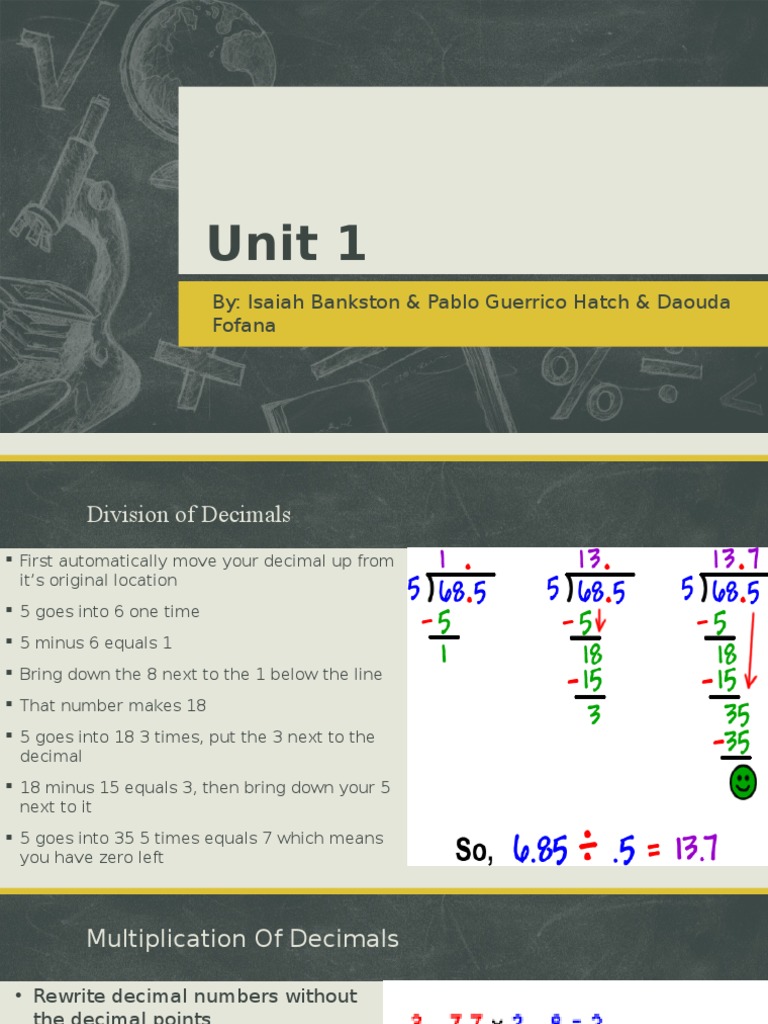 Mastering Decimal Operations Guide | PDF