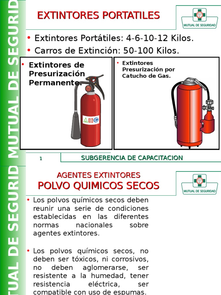 Uso y Manejo de Extintores