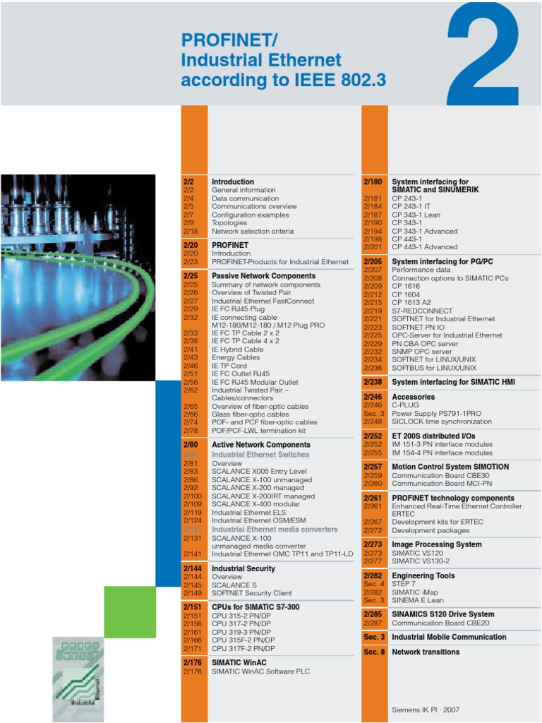02 PROFINET-Industrial Ethernet | PDF