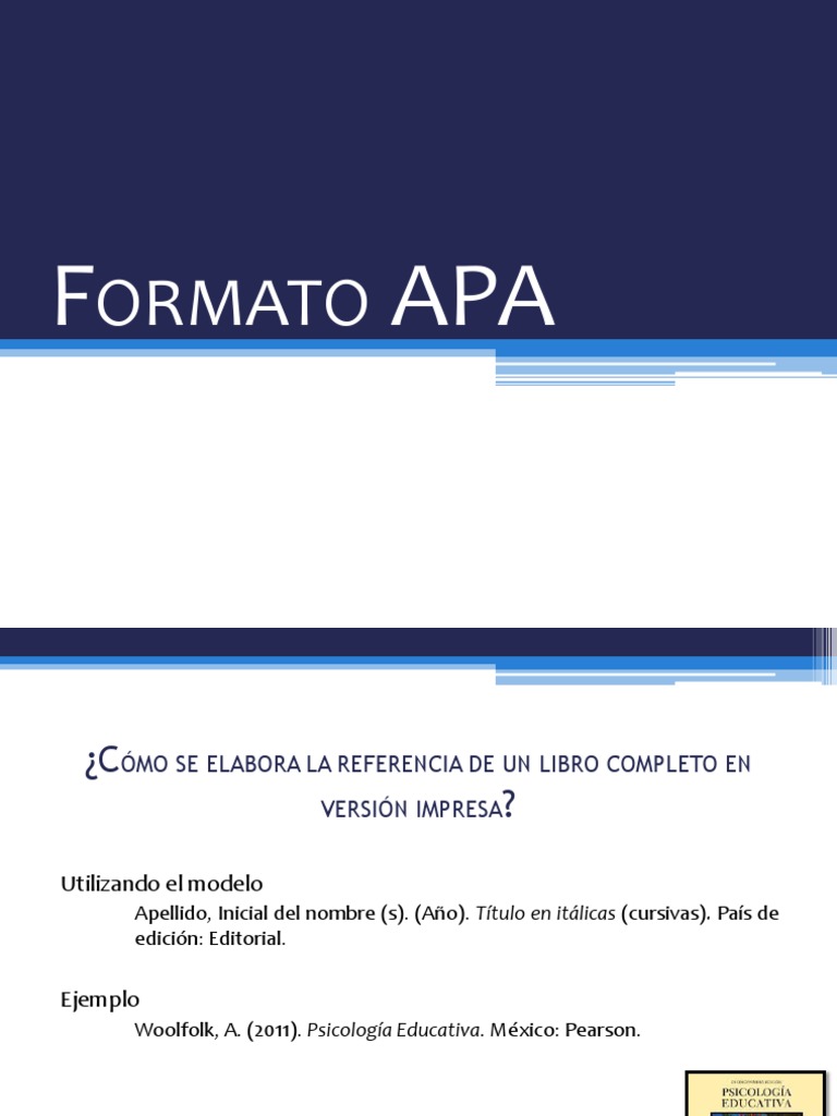 Formto APA Básico | PDF