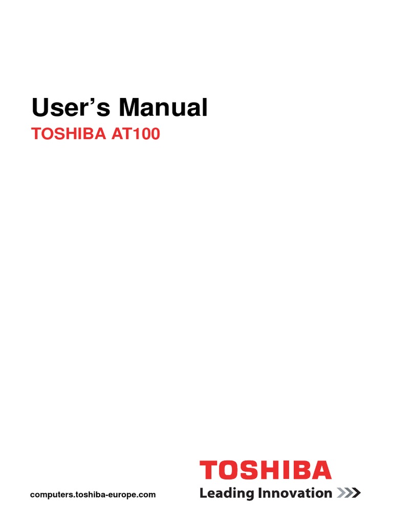 Toshiba Manual | PDF | Web Page | Wi Fi