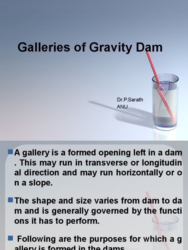 Galleries of Gravity Dam | PDF | Home & Garden | Art