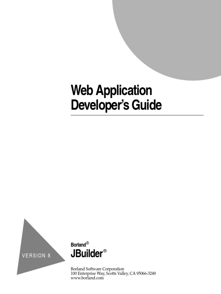 Web Application Developers Guide | PDF | Java Server Pages | Java Servlet