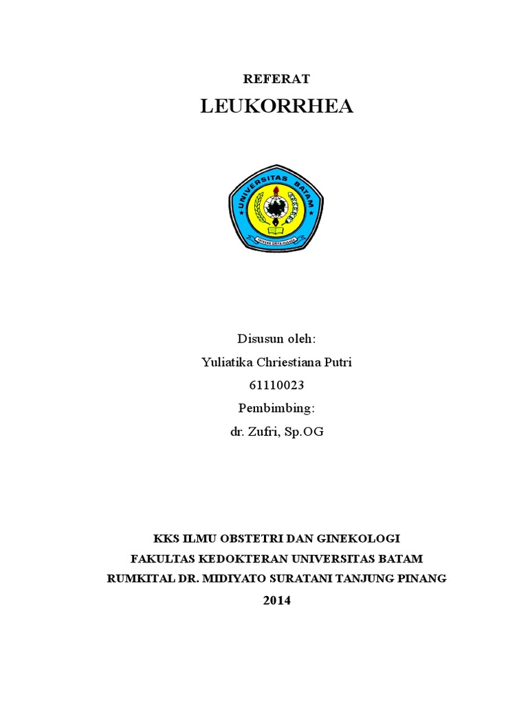 Leukorrhea | PDF