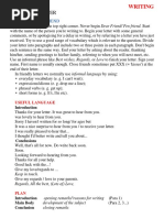 Letter Writing For CSEC | PDF | Information | Inquiry