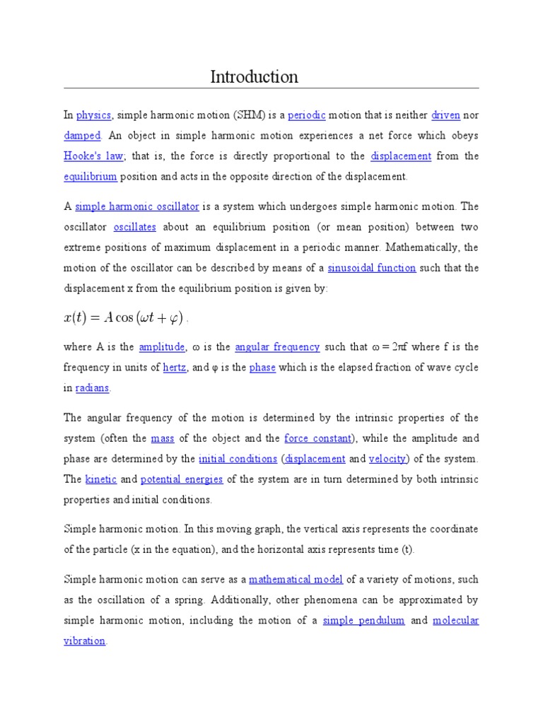 Physics Proposal 1 | PDF | Resonance | Pendulum