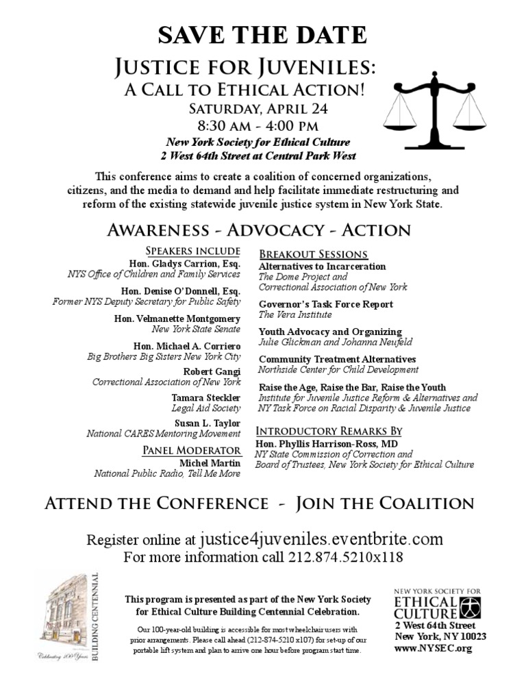 Justice For Juveniles Flyer | PDF | Public Sphere | Government