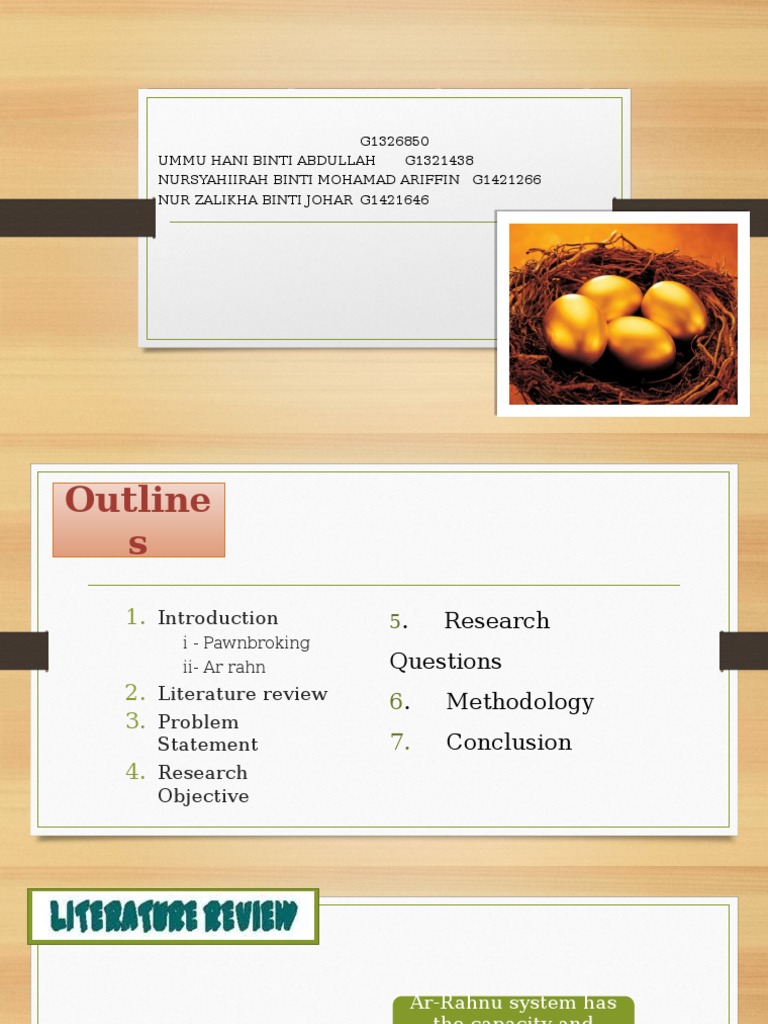 Understanding Perceptions of Ar-Rahn: An Analysis of Community Views on ...