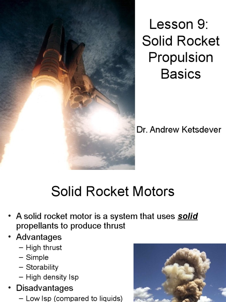 Solid Rockets (1) | Rocket Engine | Rocket Propellant