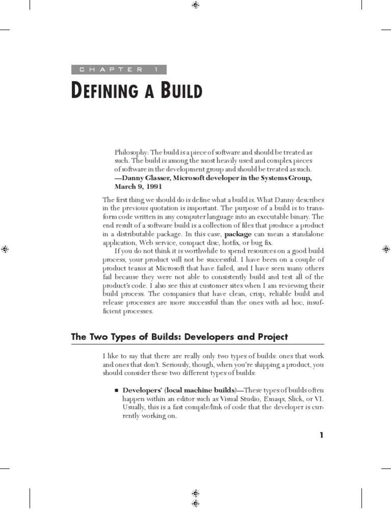 Software Build - Overview | Download Free PDF | Microsoft Windows ...