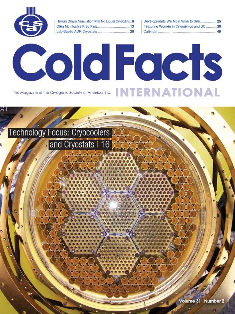Cold Facts Vol31 No 2 2015 PDF | PDF | Cryogenics | Large Hadron Collider