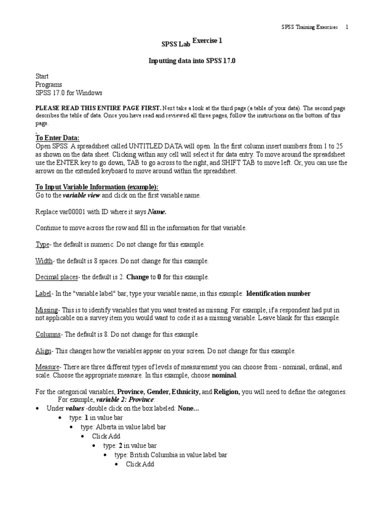 Spss Exercises | PDF | Student's T Test | Statistical Hypothesis Testing