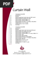 Curtain Wall Specification PDF | PDF | Materials | Building Engineering
