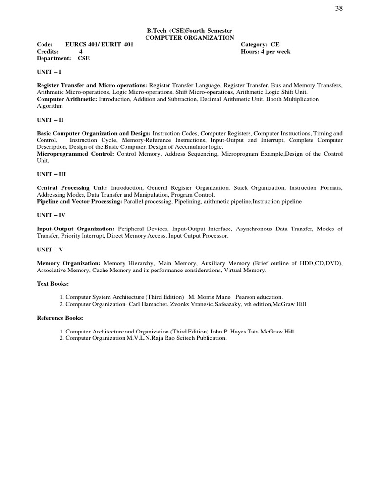 4th Sem Syllabus - GITAM UNIVERSITY | PDF | Operating System | Class ...