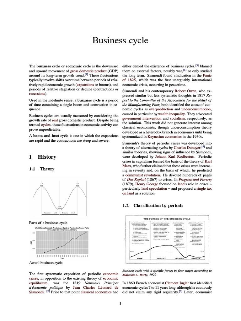 Business Cycle | PDF | Business Cycle | Keynesian Economics
