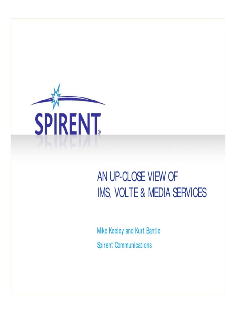 IMS, VoLTE Seminar | PDF | Session Initiation Protocol | Ip Multimedia ...