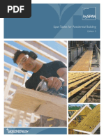 Load - Span Tables For APA Structural-Use Panels | PDF | Plywood | Bending