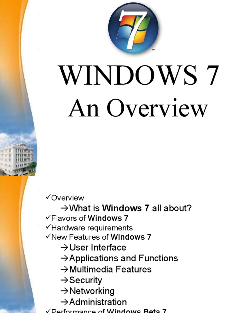 Windows 7 | PDF | Windows 7 | Microsoft Windows