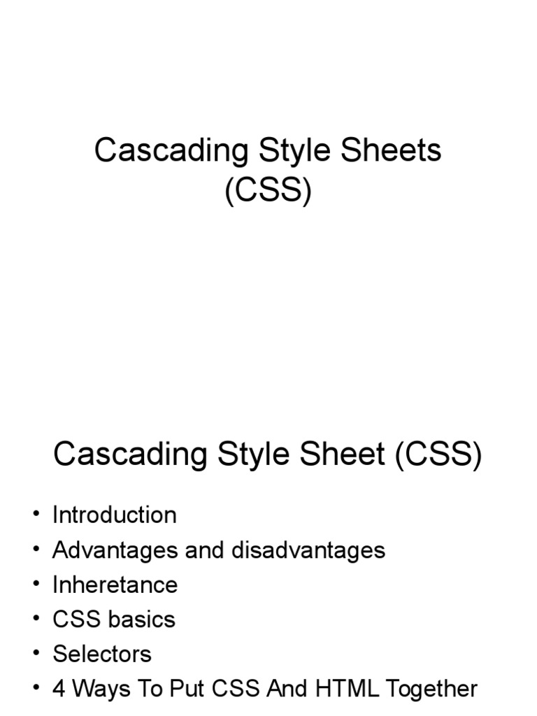 CSS Essentials for Web Developers | PDF | Cascading Style Sheets | Html Element