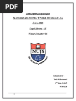 Evolution of Mughal Administrative Institutions: Mansab, Jagir Land ...