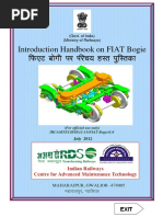 Introduction Handbook On FIAT Bogie PDF | PDF | Suspension (Vehicle) | Brake