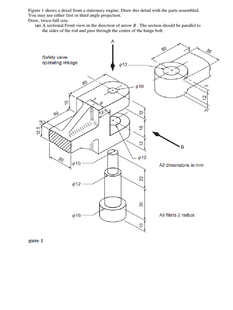 Assembly Drawing Assignment | PDF