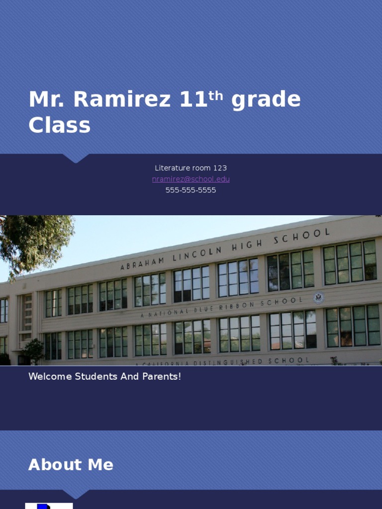 Welcome to 11th Grade English | PDF