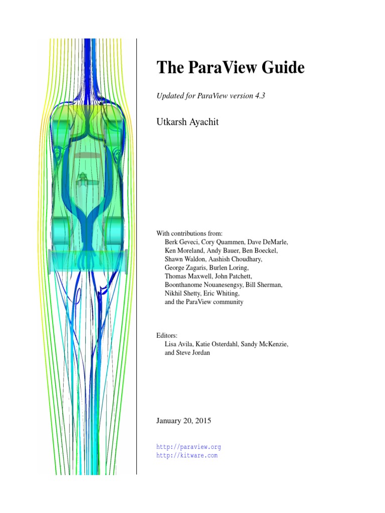 The ParaView Guide | PDF | Computer Science | Software