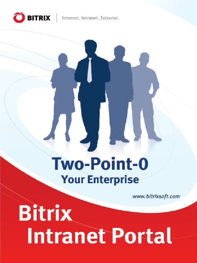 Bitrix Intranet Portal Brochure PDF | PDF | Computers