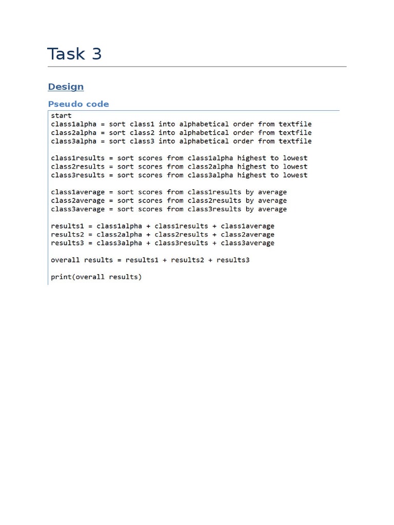 Task 1 | Download Free PDF | Variable (Computer Science) | Array Data Type