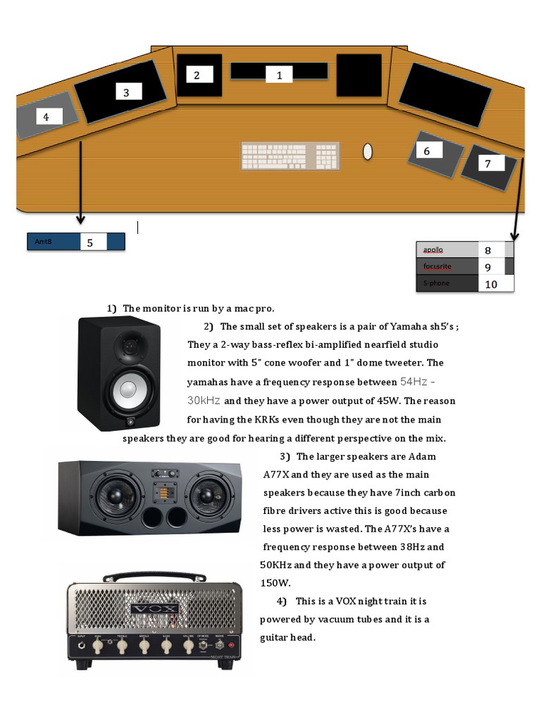 Studio 1 | PDF | Microphone | Drum Kit