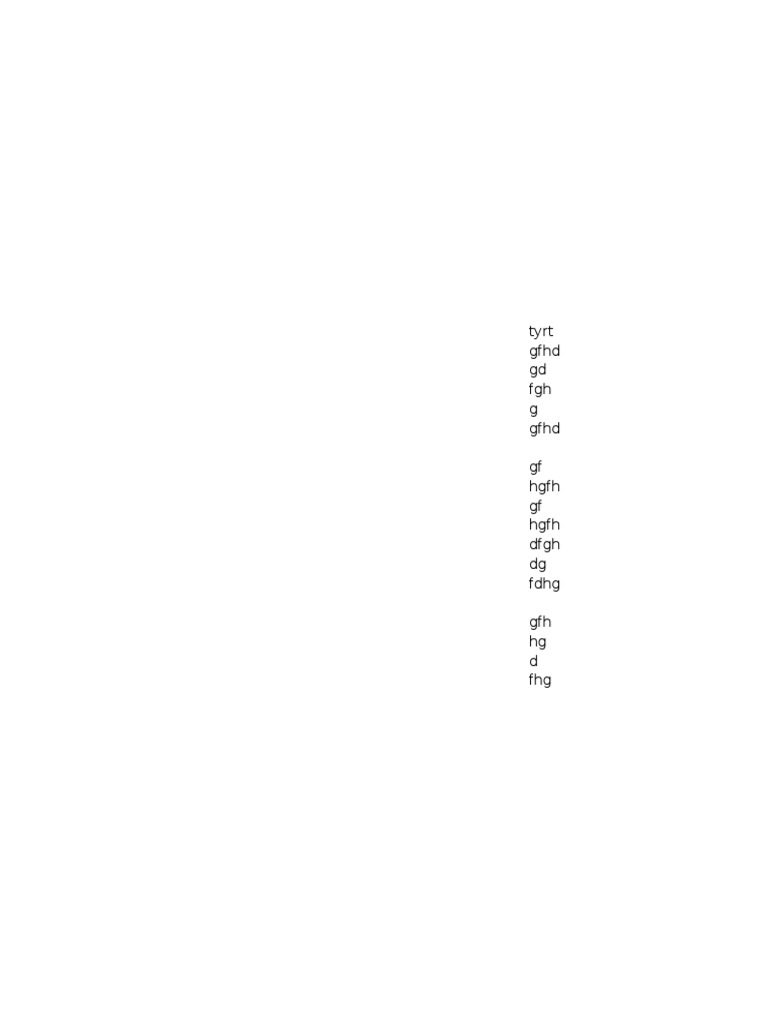 Tyrt GFHD GD FGH G GFHD GF HGFH GF HGFH DFGH DG FDHG GFH HG D FHG | PDF