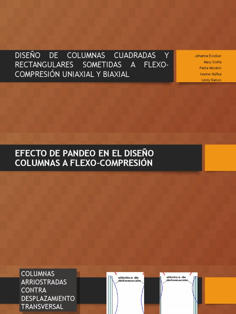 Diseño de Columnas Rectangulares y Cuadradas | PDF