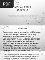 Kesan Pengabaian Penggunaan Teknologi Maklumat Dan Komunikasi Secara | PDF