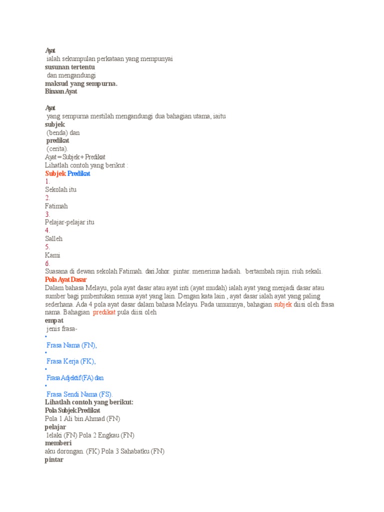 Frasa Nama | PDF