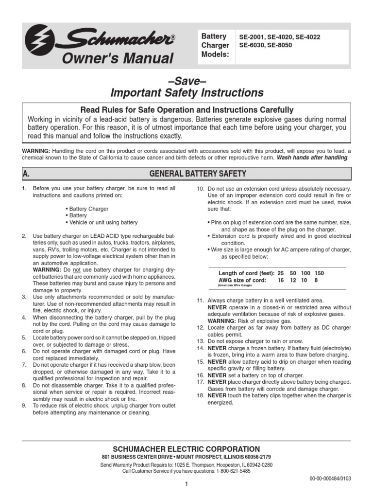 Owner's Manual: - Save - Important Safety Instructions | PDF ...