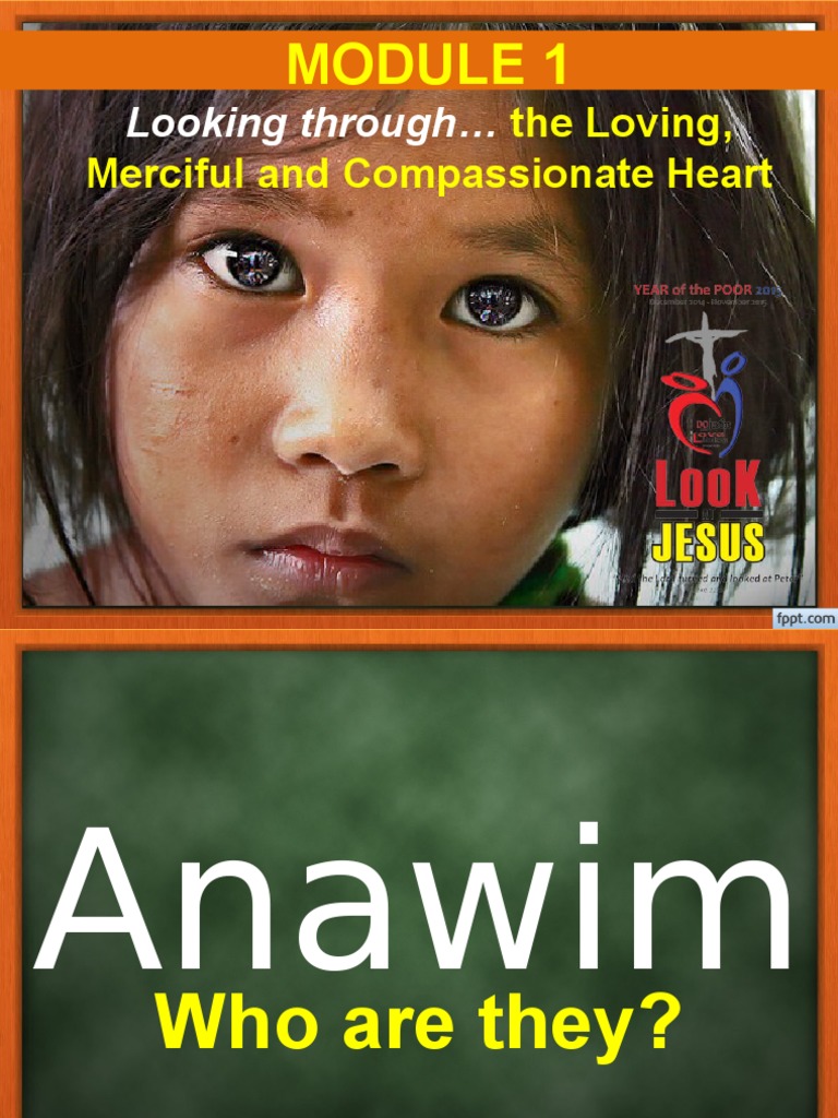 Input - Anawim | PDF | Jesus | Poverty