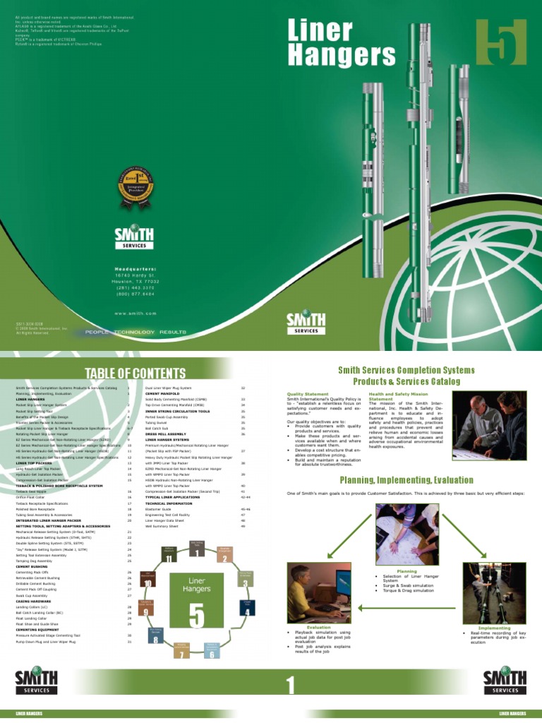 5 Liner Hangers | Casing (Borehole) | Strength Of Materials